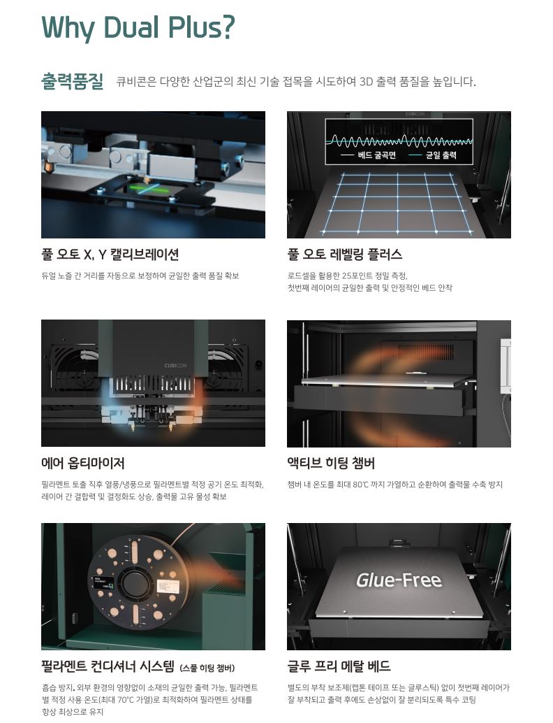 Dual Plus - S30i > FFF 프린터 | 큐비콘